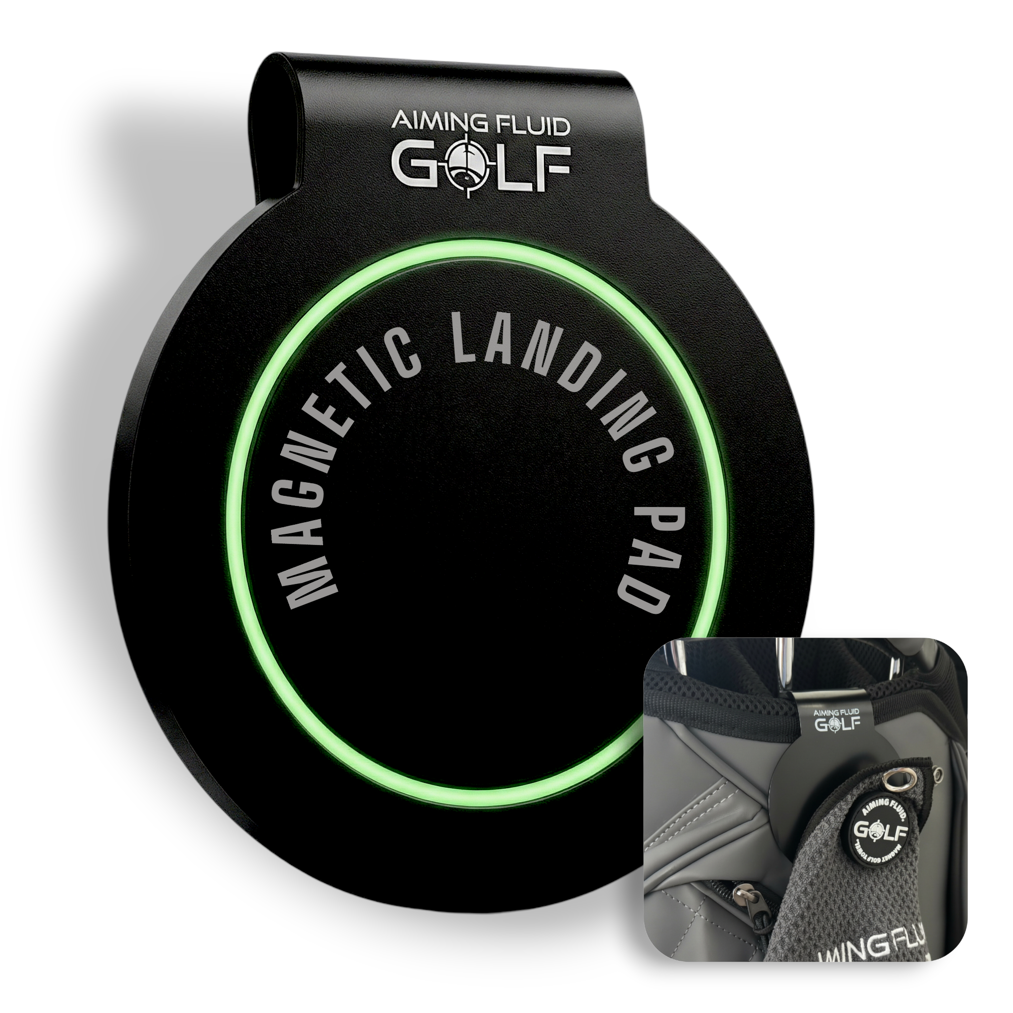 Magnetic Landing Pad | Aiming Fluid Golf